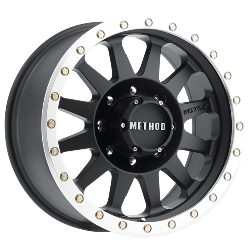 Method Race Wheels MR304 Double Standard 17 X8.5 8-165.10 0 BKMTML ...