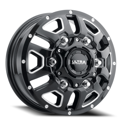 Ultra Hunter Truck Dually 17 X6.5 8-165.10 129 BKGLBM | 17 X6.5 8-165. ...