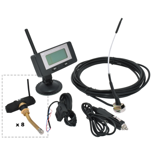 Dill TPMS Retrofit Kit DIL 8 SENSOR LG VLV PASS/TRLR TPMS KIT | America ...