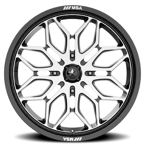 MSA Offroad Wheels M47 Sniper 18 X7 4-110.00 4.39+3.61BKGLBM | America ...