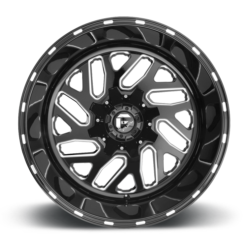 Fuel Wheels Triton D581 20 X12 6-135.00/139.70 -44 BKGLBM | America's Tire