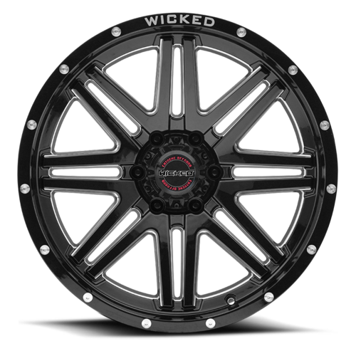 Wicked Off-Road W901 20 X10 5-127.00 -12 BKGLBA | Discount Tire