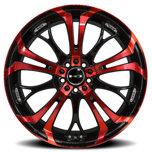 HD Wheels Spinout 16 X7 5-100.00/114.30 40 BKMCTR | Discount Tire