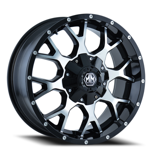 Mayhem Warrior 20 X9 8-170.00 0 BKGLMF | Discount Tire