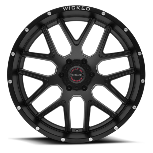 Wicked Off-Road Wheels W903 20 X12 8-180.00 -44 BKMTBA | America's Tire