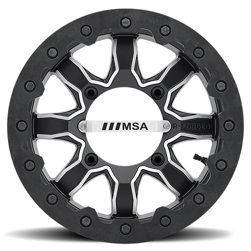 MSA Offroad R-Forged F1 Beadlock 14 X7 4-110.00 4+3 BKMTMA | Discount Tire