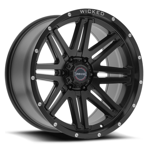Wicked Off-Road Wheels W901 20 X10 6-139.70 -12 BKMTBA | America's Tire