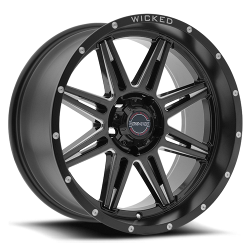 Wicked Off-Road Wheels W905 20 X9 6-139.70 -12 BKMTBA | America's Tire