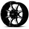 Moto Metal MO970 17 X8 5-139.70/150.00 0 BKGLMF | 17 X9 5-127.00/139.70 ...