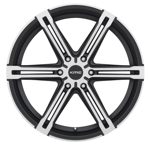 KMC KM686 Faction 24 X9.5 6-139.70 15 BKMTMS | Discount Tire