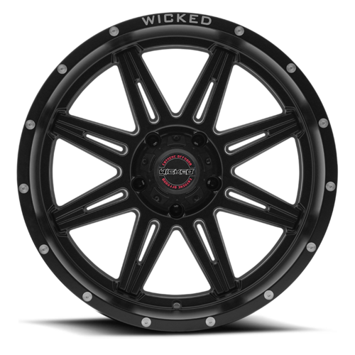 Wicked Off-Road Wheels W905 20 X10 5-139.70 -24 BKMTBA | America's Tire