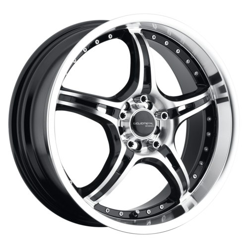 Liquid Metal Merker 17 X7.5 5-100.00/114.30 40 BKGLMS | Discount Tire