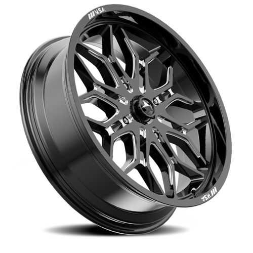 MSA Offroad M47 Sniper 24 X7 4-156.00 4.39+3.61BKGLBM | Discount Tire