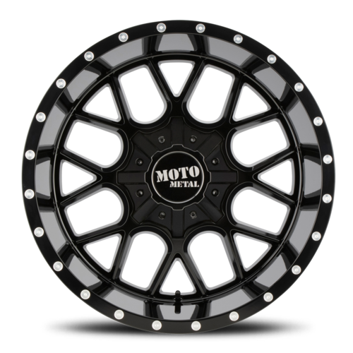 Moto Metal MO986 Siege 22 X10 8-165.10 12 BKGLMA | America's Tire