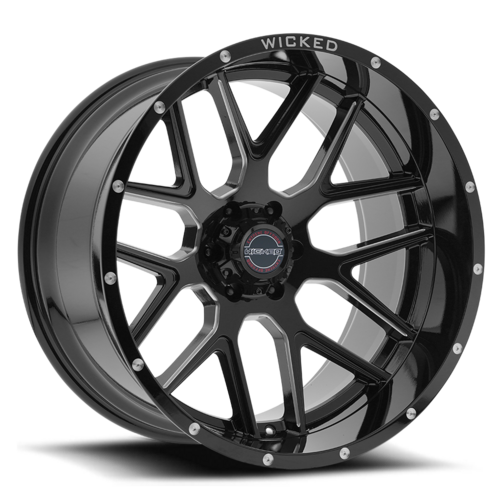 Wicked Off-Road W903 22 X12 8-170.00 -44 BKGLBA | Discount Tire