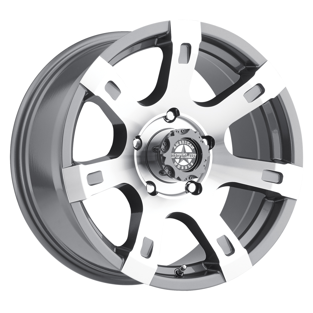 American Outlaw Sheriff Wheels | Multi-Spoke Truck Machined Wheels ...