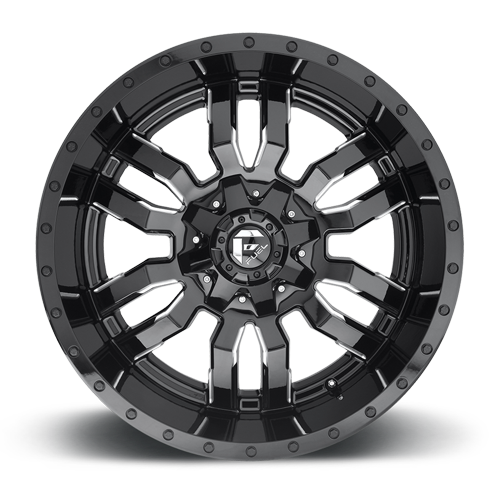 Fuel Wheels Sledge D595 22 X9.5 5-139.70/150.00 20 BKGLBM | Discount Tire