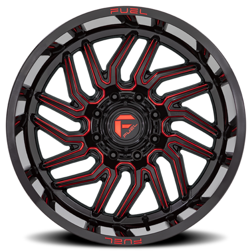Fuel Wheels Hurricane D808 20 X9 5-150.00 1 BKGLTR | Discount Tire