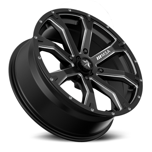 MSA Offroad Wheels M43 Fang 15 X7 4-110.00 4.39+3.61BKMTTD | America's Tire