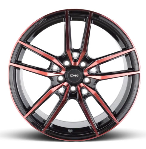 Konig Myth 18 X8 5-108.00 43 BKGLTR | Discount Tire