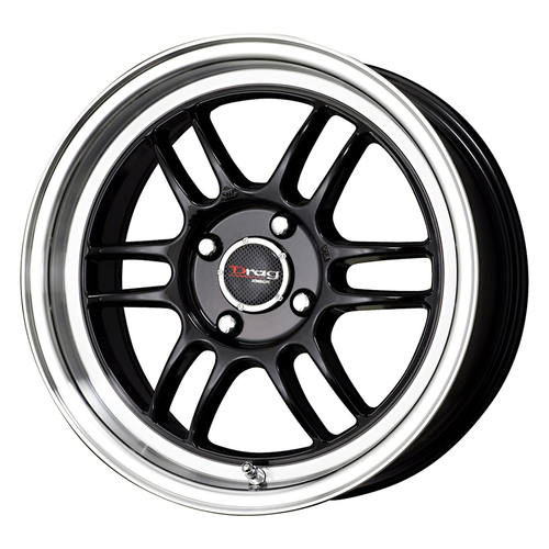 Drag DR-21 15 X7 4-100.00 40 BKMCML | Discount Tire
