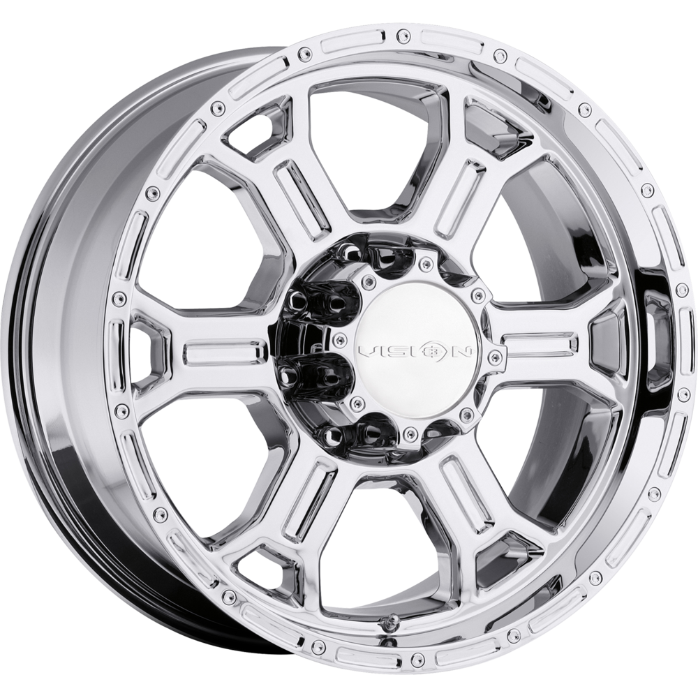 Vision Raptor Wheels | Multi-Spoke Chrome Truck Wheels | Discount Tire