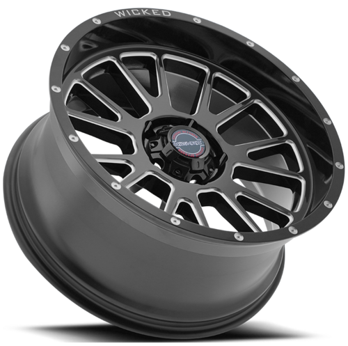 Wicked Off-Road Wheels W907 20 X10 6-139.70 -24 BKGLBA | America's Tire