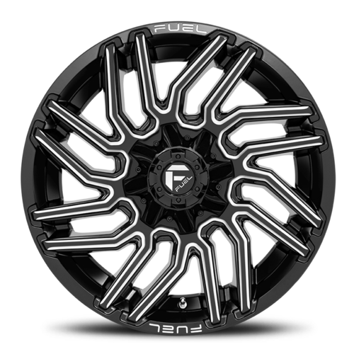 Fuel Wheels Typhoon D773 20 X10 8-170.00 -18 BKGLBM | Discount Tire