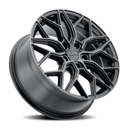 Liquid Metal Hawk 19 X8 5-114.30 40 BKGLMS | Discount Tire