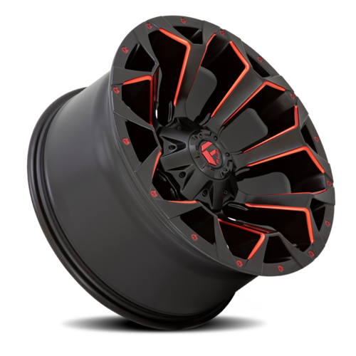 Fuel Assault D787 Red Wheels | Discount Tire