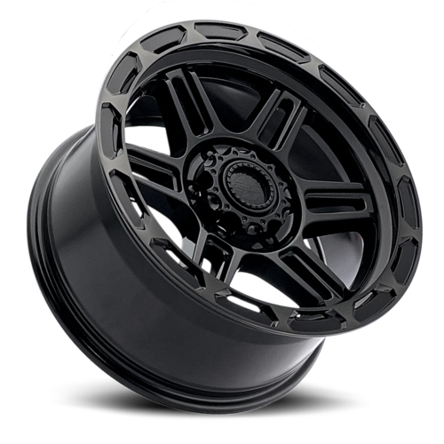 American Outlaw Piston 17 X8.5 6-139.70 0 BKMTXX | Discount Tire