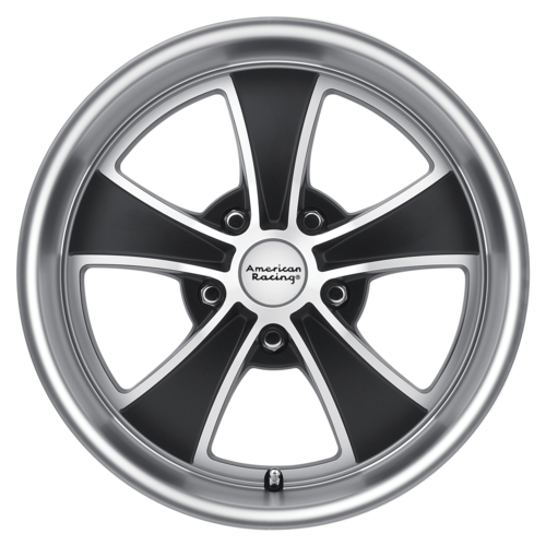 American Racing VN808 Mach 5 17 X8 5-114.30 00 BKMTML | Discount Tire