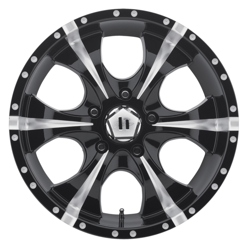 Helo HE791 Maxx 17 X8 5-139.70 -6 BKGLBM | Discount Tire