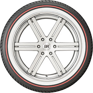 Vogue Custom Built Radial XIII SCT 285 /45 R22 114H XL RED | Discount Tire
