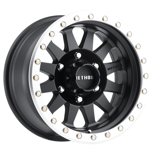 Method Race Wheels MR304 Double Standard 15 X10 6-139.70 -50 BKMTML ...