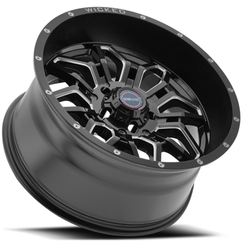 Wicked Off-Road Wheels W909 20 X10 8-180.00 -24 BKMTBA | America's Tire