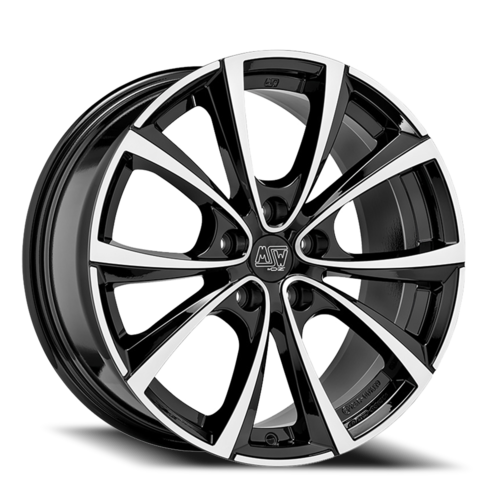 MSW Type 27T 18 X8.5 5-114.30 40 BKGLMF | Discount Tire