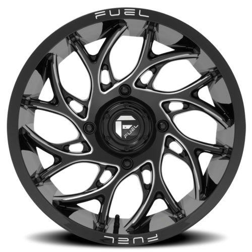 Fuel Wheels Runner D741 15 X7 4-156.00 4.39+3.61BKGLXX | America's Tire