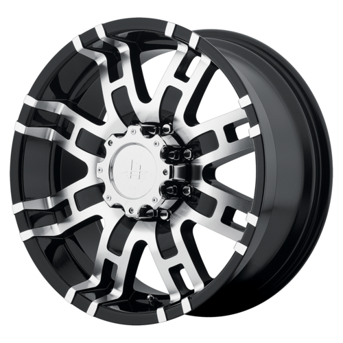 Helo HE835 22 X9.5 8-165.10 18 BKGLMS | Discount Tire