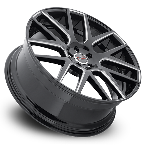 Milanni Virtue 20 X8.5 5-114.30 32 BKGLBM | Discount Tire