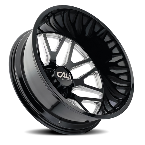 Cali Off Road Invader Dually 22 X8.25 8-165.10 -192BKGLBM | Discount Tire