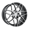 Ace Alloys Mesh-7 19 X8.5 5-112.00 45 BKMCXX | America's Tire