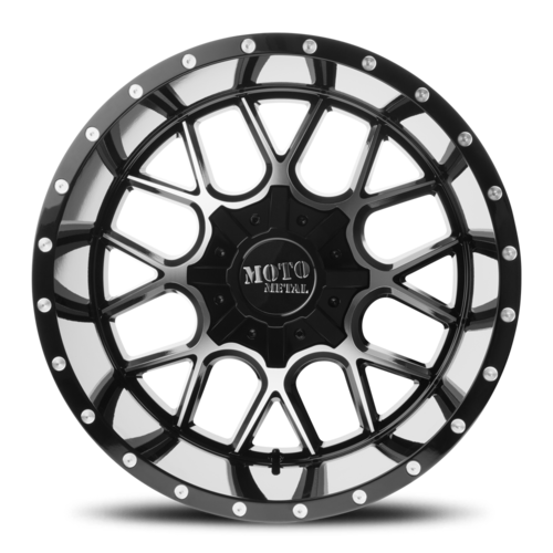 Moto Metal MO986 Siege 20 X10 5-127.00/139.70 -18 BKGLMS | America's Tire