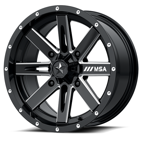 MSA Offroad M41 Boxer 14 X7 4-156.00 4.39+3.61BKGLBM | Discount Tire