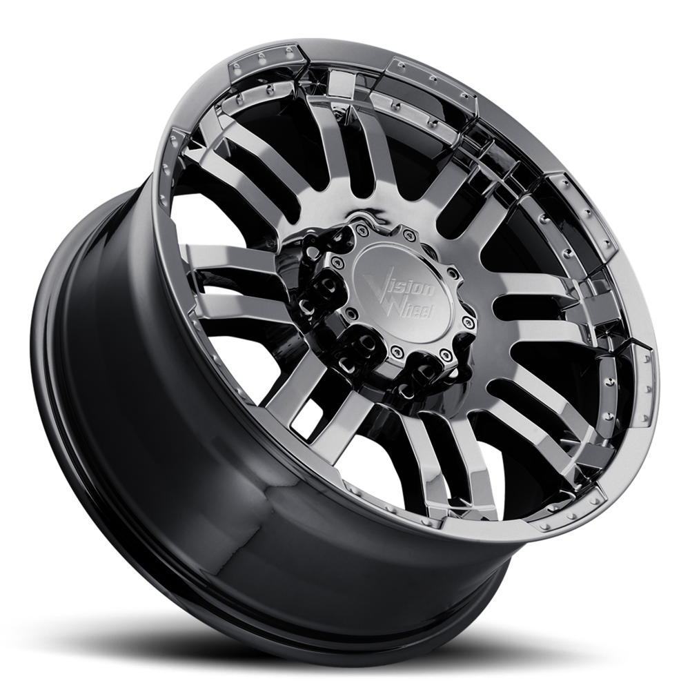 Vision Warrior Wheels | Multi-Spoke Chrome Truck Rims Split-Spoke ...
